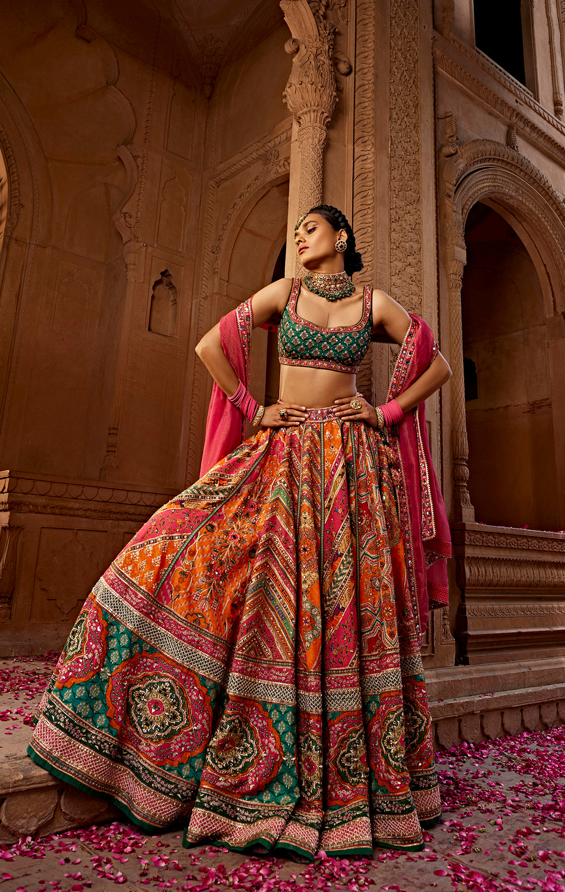 Isha Multani in Aadhya Lehenga Set – Kalista-Ind